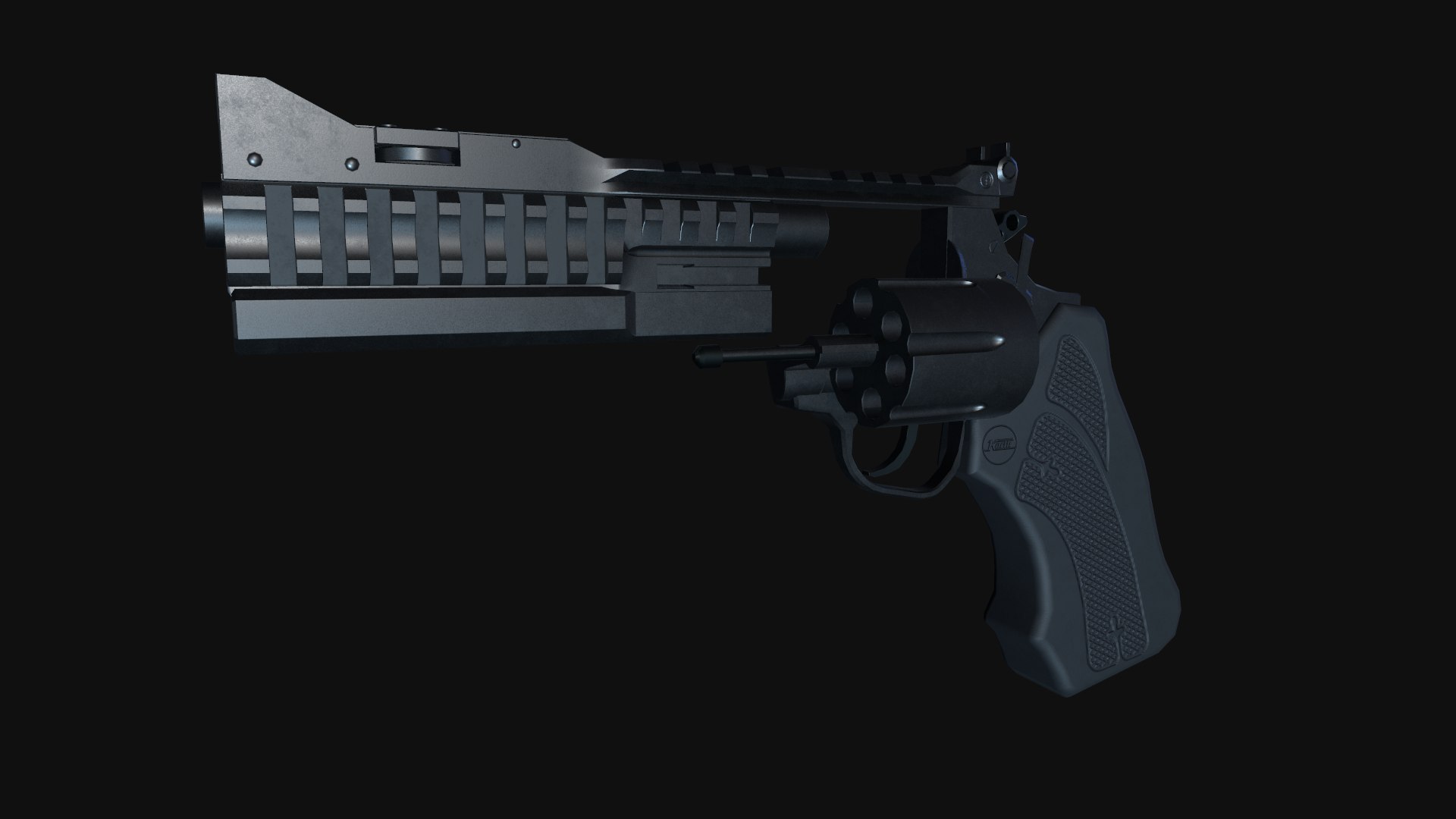 3D 357 magnum weapon model - TurboSquid 1413581