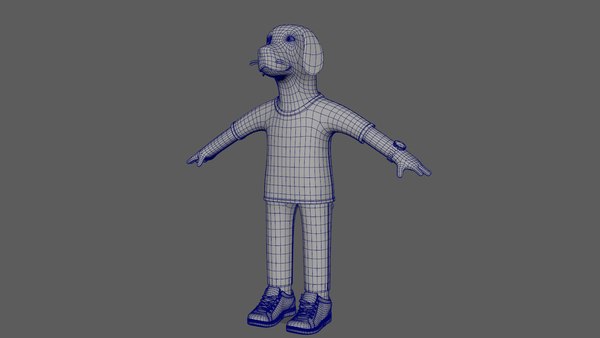 Sandy Dog Model 3D model - TurboSquid 2045902
