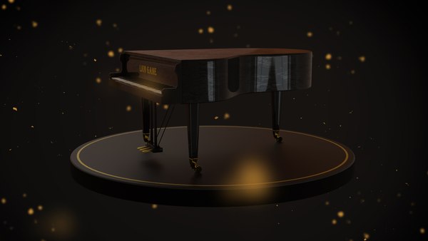 Grand Piano Blender Models for Download | TurboSquid
