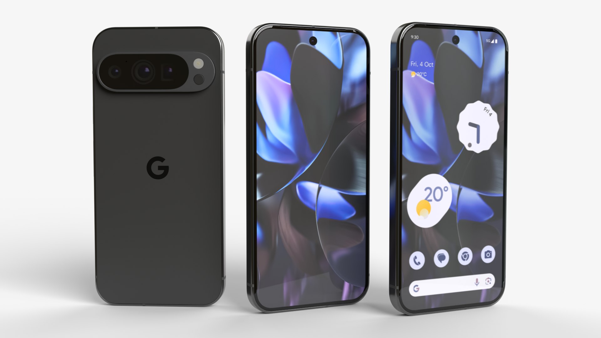 Google Pixel 9 Pro Obsidian Model - TurboSquid 2268492