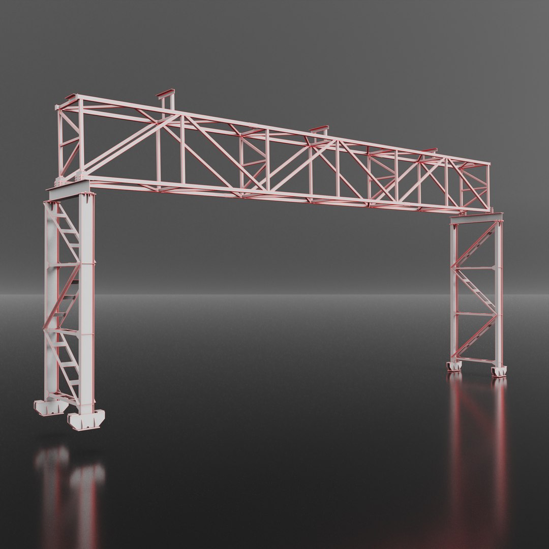 3D Metal Structures Model - TurboSquid 2238722