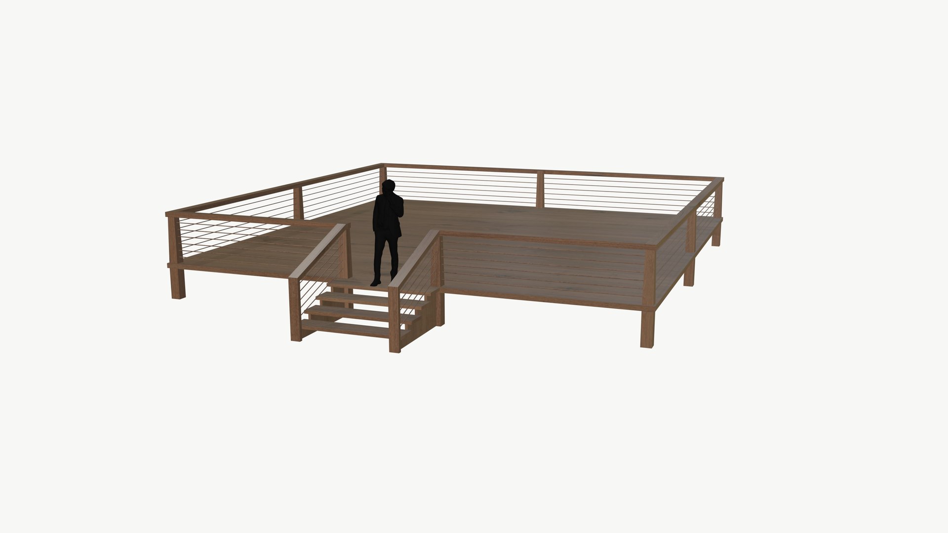 Platform Wooden 3D Model - TurboSquid 2116775