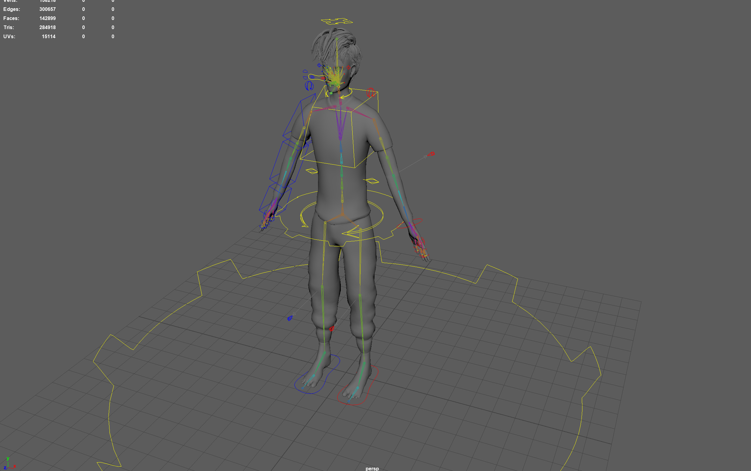 Modèle 3d De Personnage Masculin Stylisé Gratuit Turbosquid 1722631