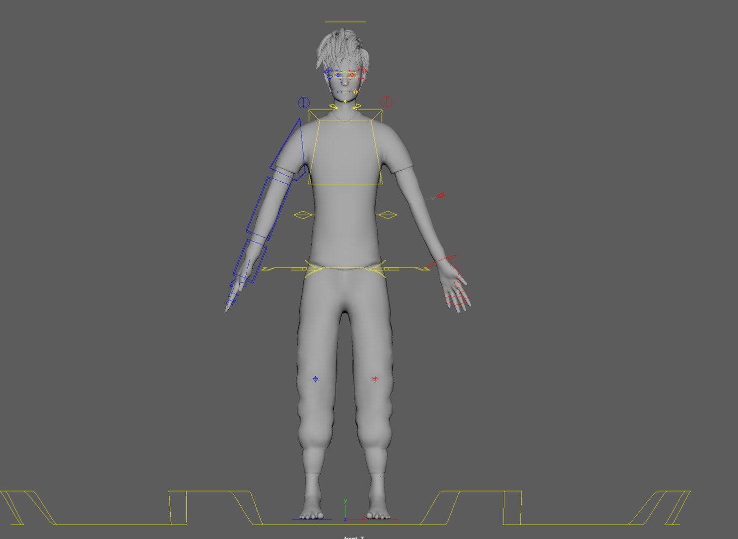 Free 3D Stylized Male Character - TurboSquid 1722631