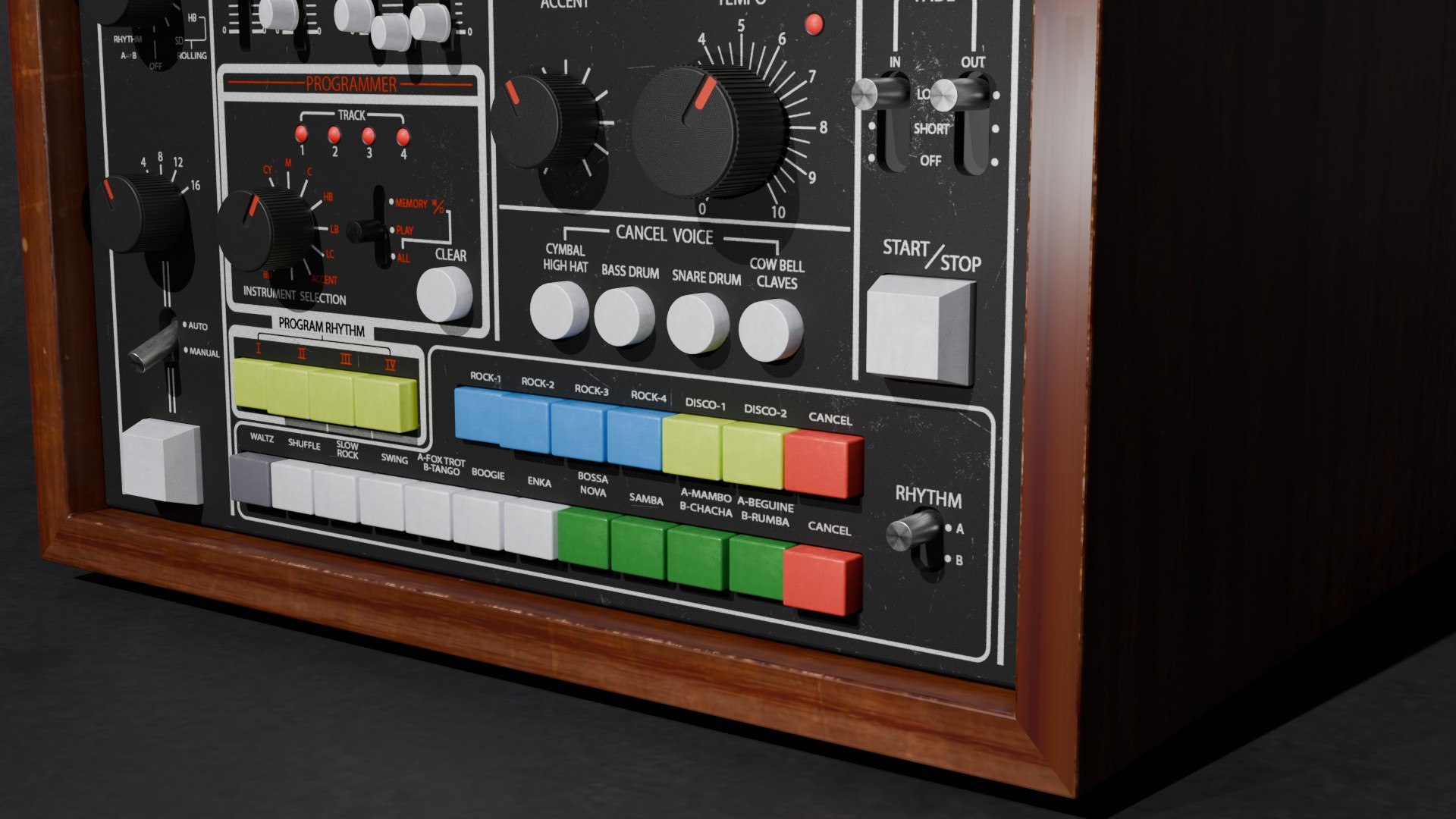 Roland CR-78 3D Model - TurboSquid 2396526