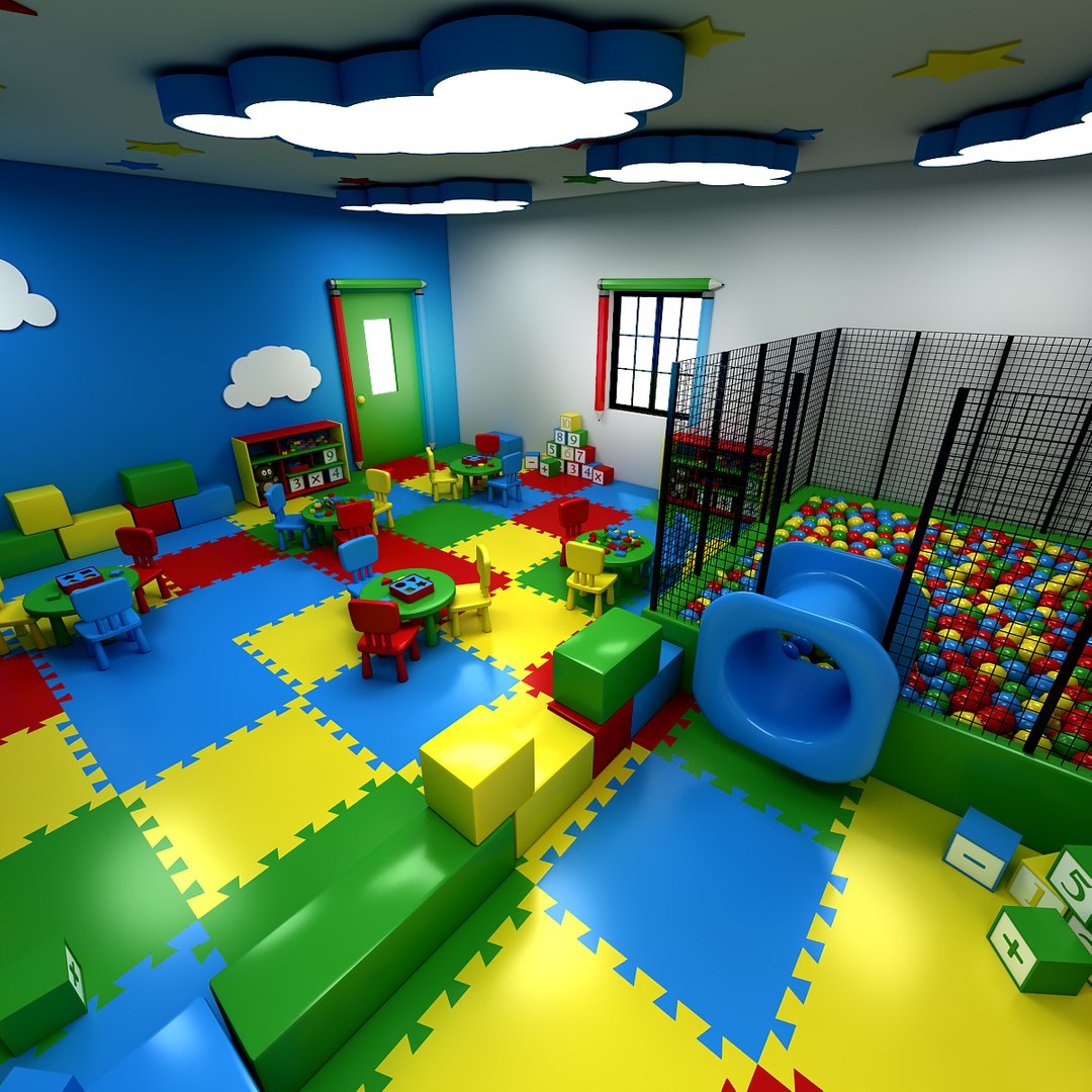3D model kindergarten - TurboSquid 1547080