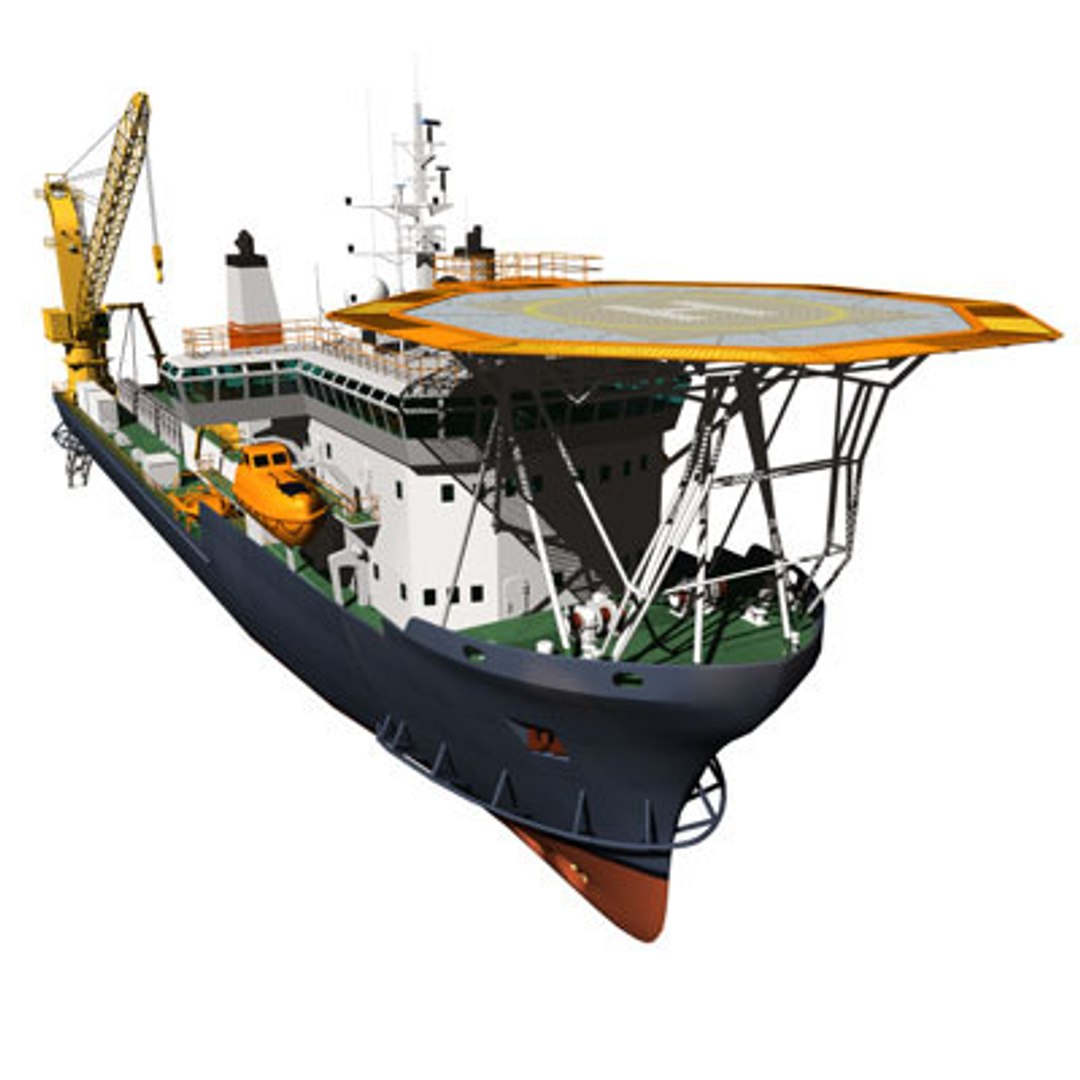 3d cable lay model