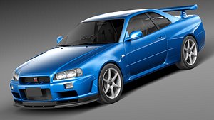 GT-R 3D Models for Download | TurboSquid