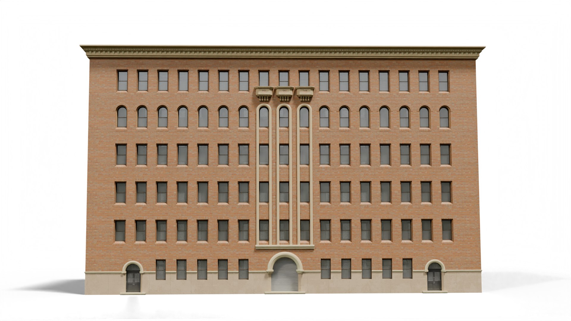 3D Fancy City Building Model - TurboSquid 2256613