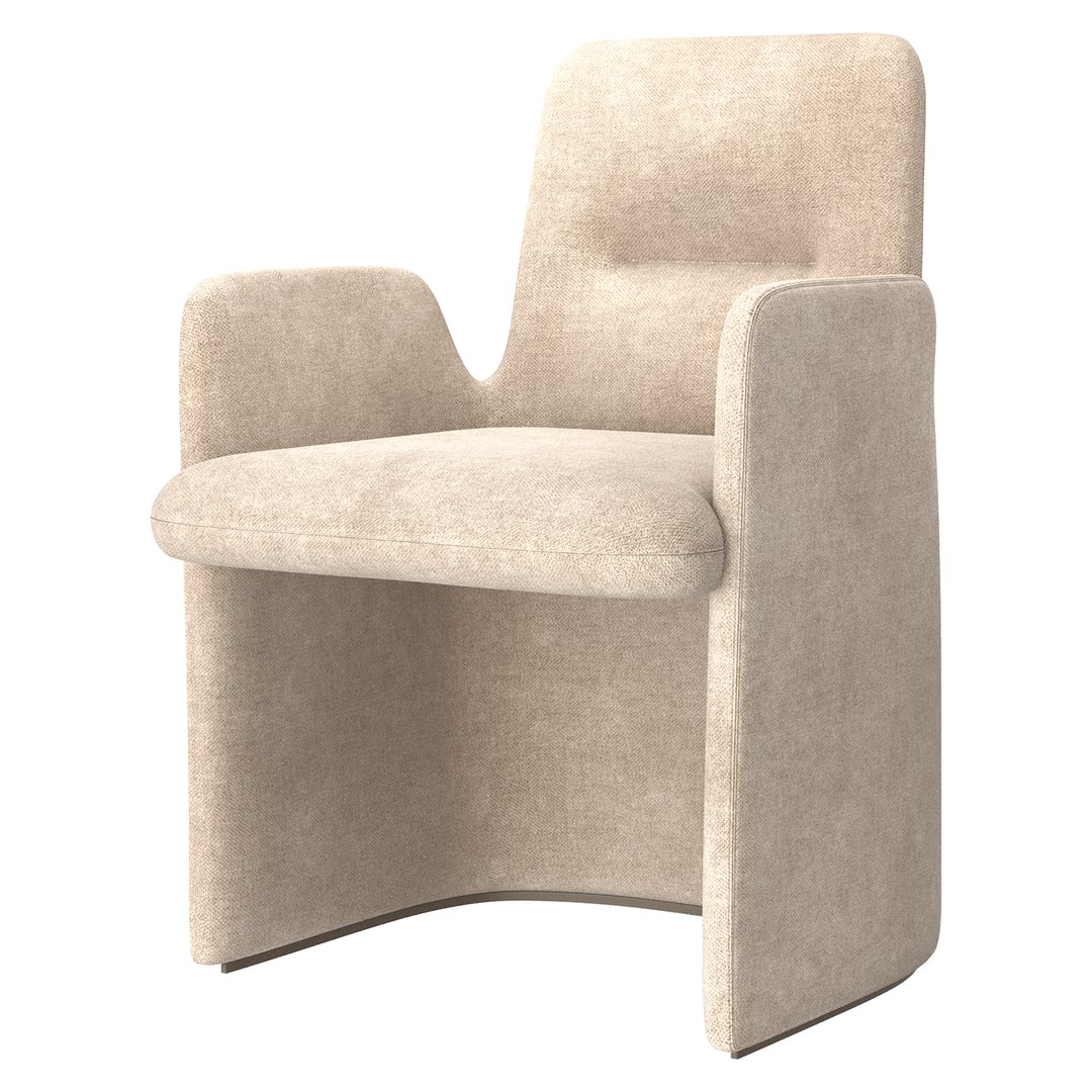 Chair Guest By Poliform 3D Model - TurboSquid 1926351