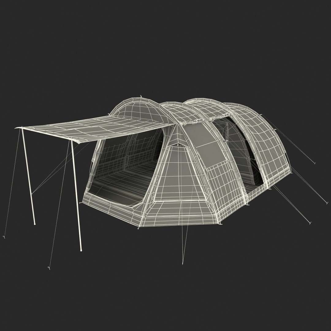 3d camping tent v3