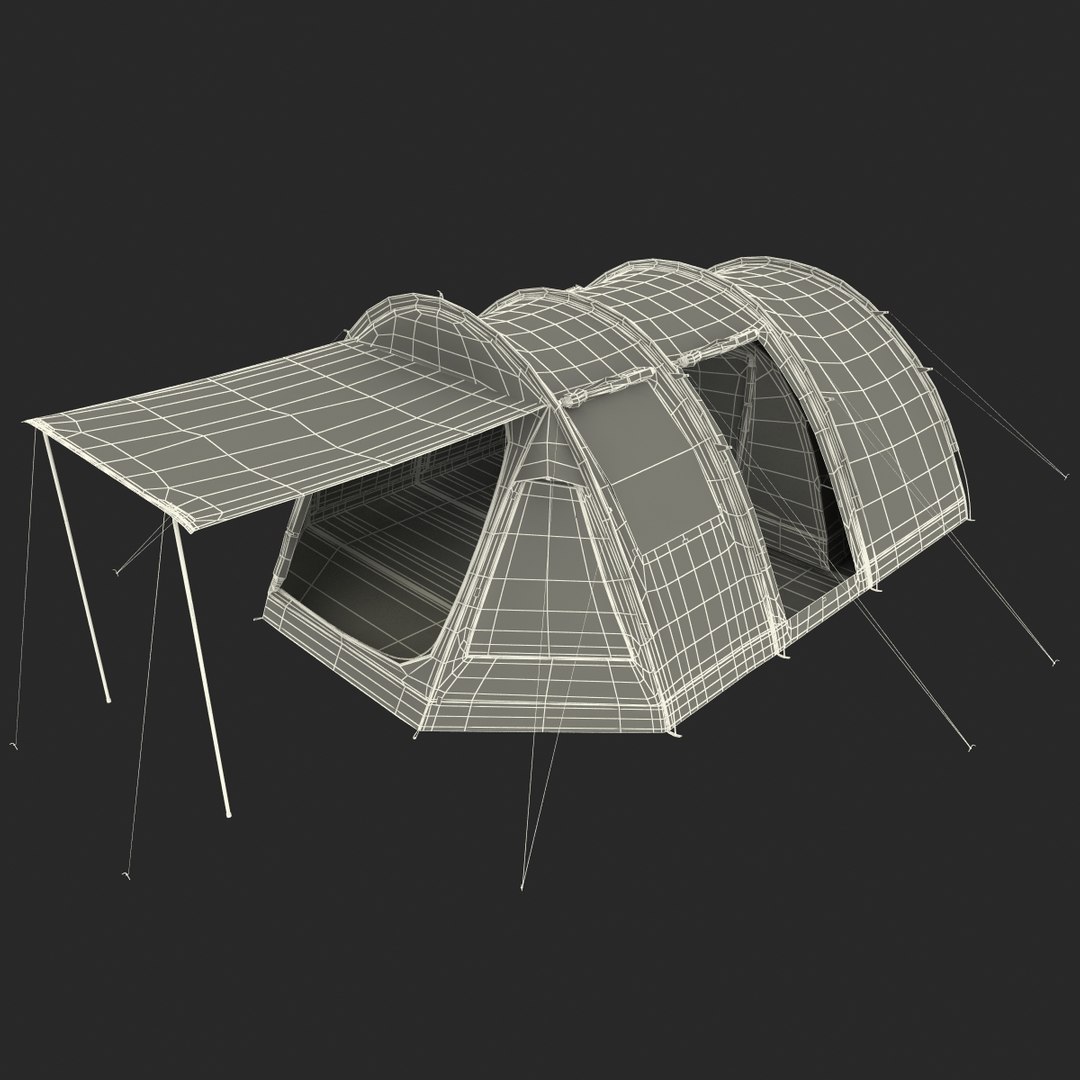 3d camping tent v3