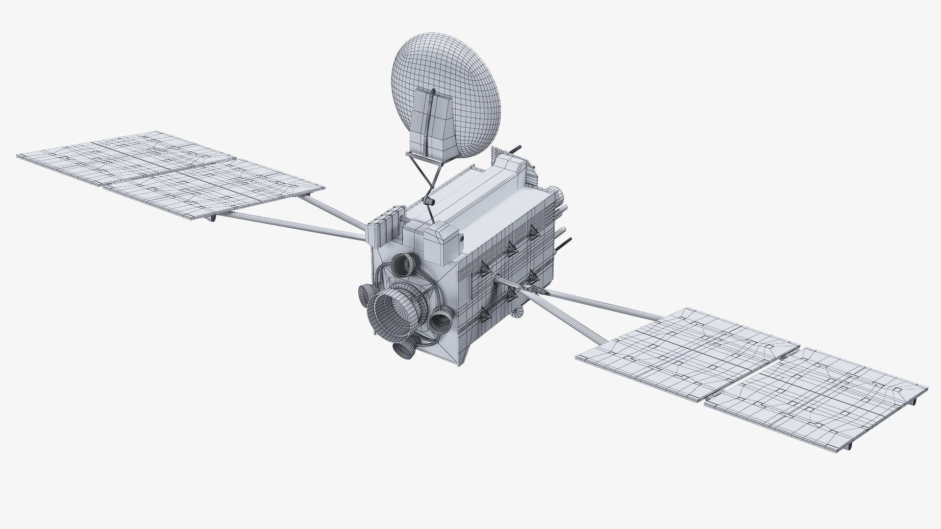 Satellite GPS-3F Navstar 3D Model - TurboSquid 1715419