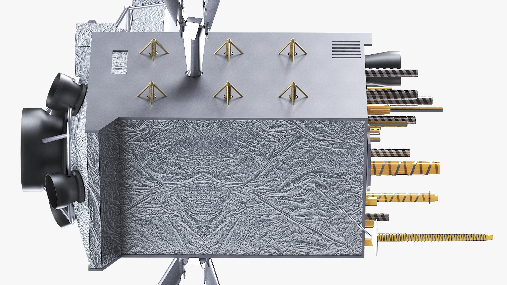 Satellite GPS-3F Navstar 3D Model - TurboSquid 1715419