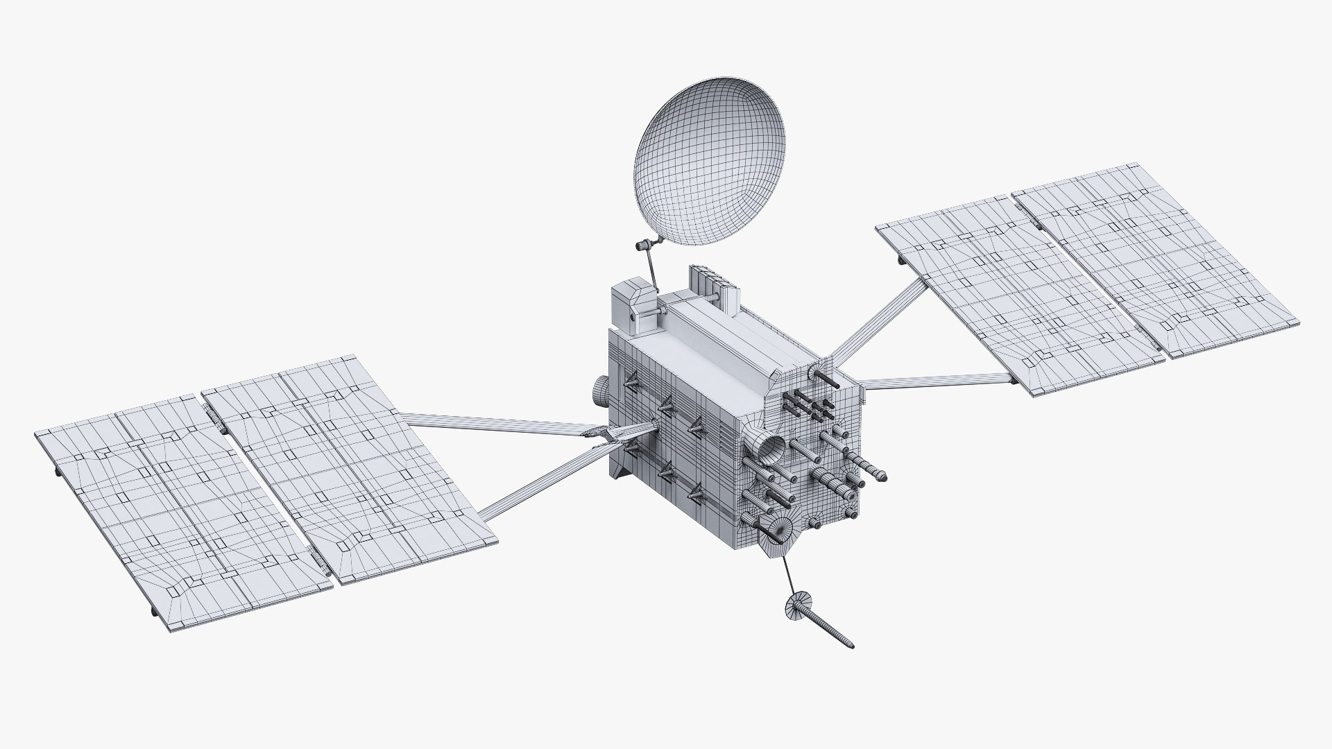 Satellite GPS-3F Navstar 3D Model - TurboSquid 1715419