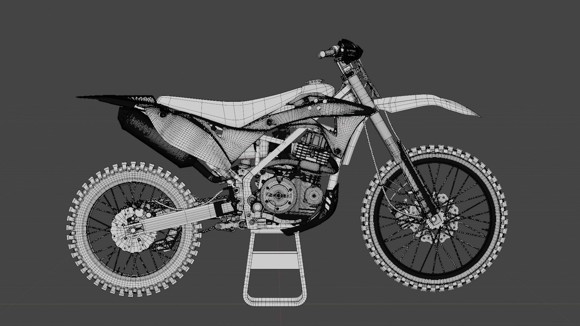 Kawasaki KLX 150 Gordon Model - TurboSquid 2395841