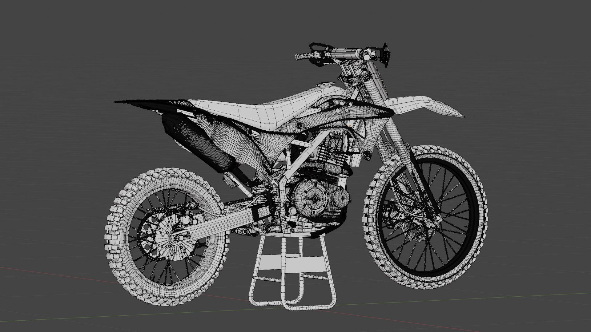 Kawasaki KLX 150 Gordon Model - TurboSquid 2395841