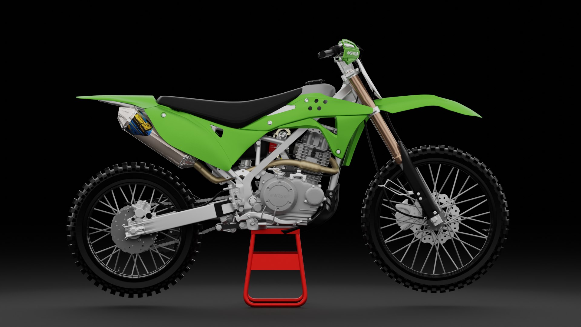 Kawasaki KLX 150 Gordon Model - TurboSquid 2395841