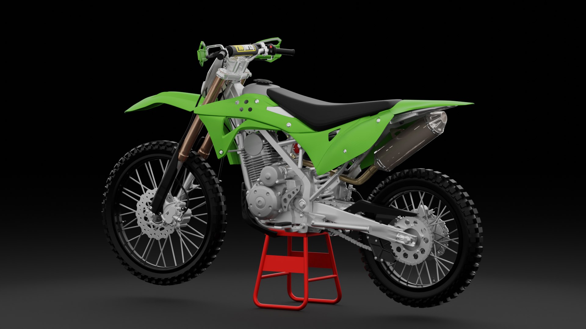 Kawasaki KLX 150 Gordon Model - TurboSquid 2395841