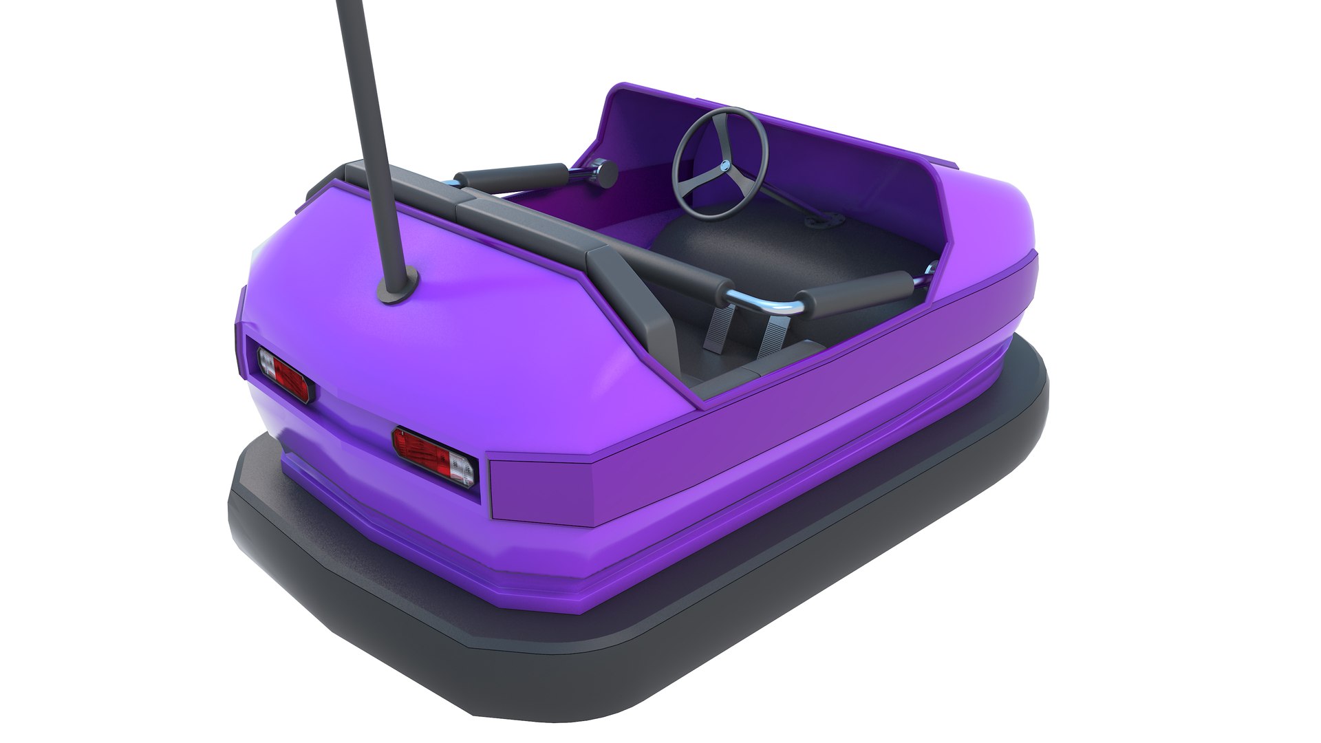 3D Bumped Car - Purple - TurboSquid 1908096