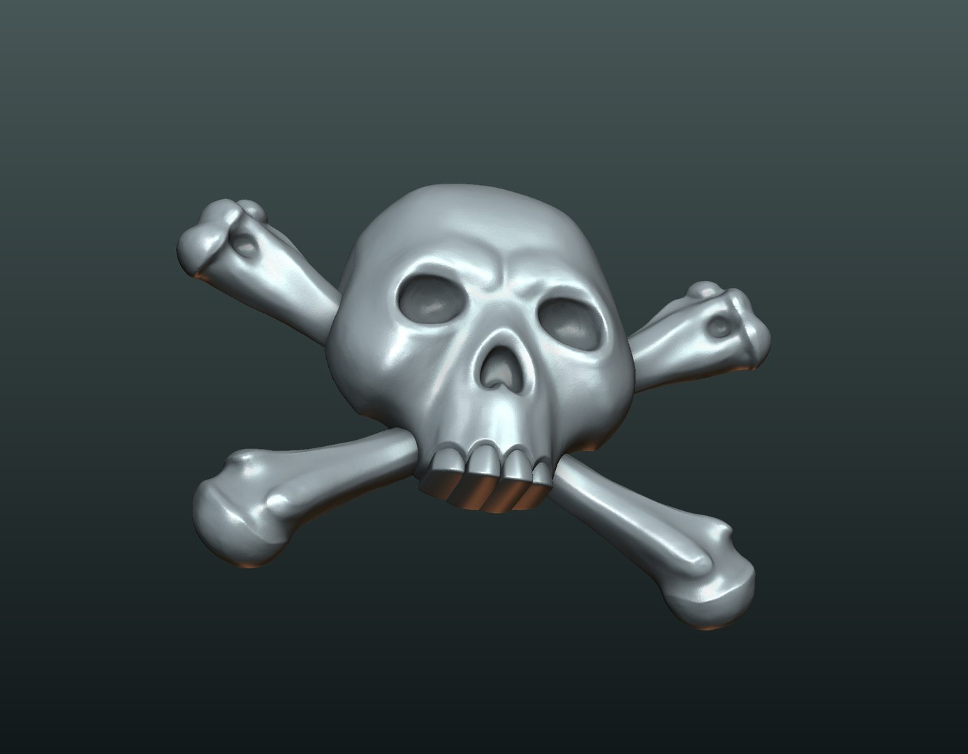 3D Model Skull Relief - TurboSquid 1386736