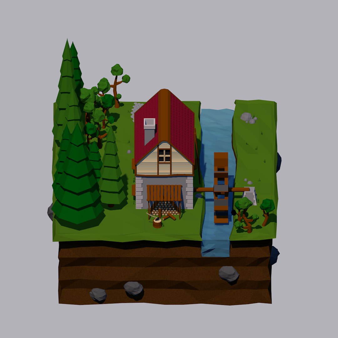 Water 3d Fbx