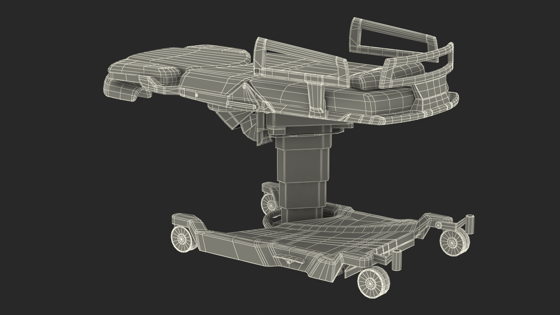 AVE 2 Birthing Bed Rigged 3D model - TurboSquid 1985950