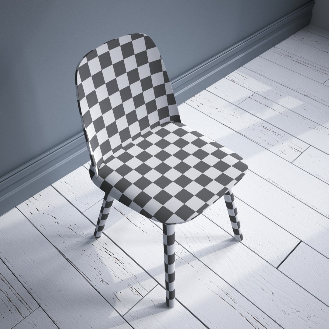 3d Muuto Nerd Chair Model