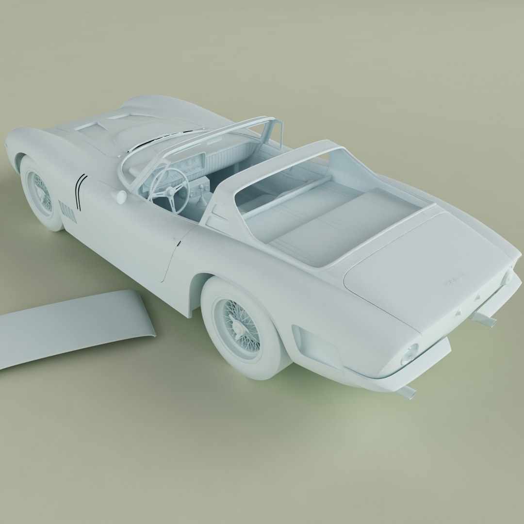 1967 Bizzarrini Gt 5300 3D - TurboSquid 1258187