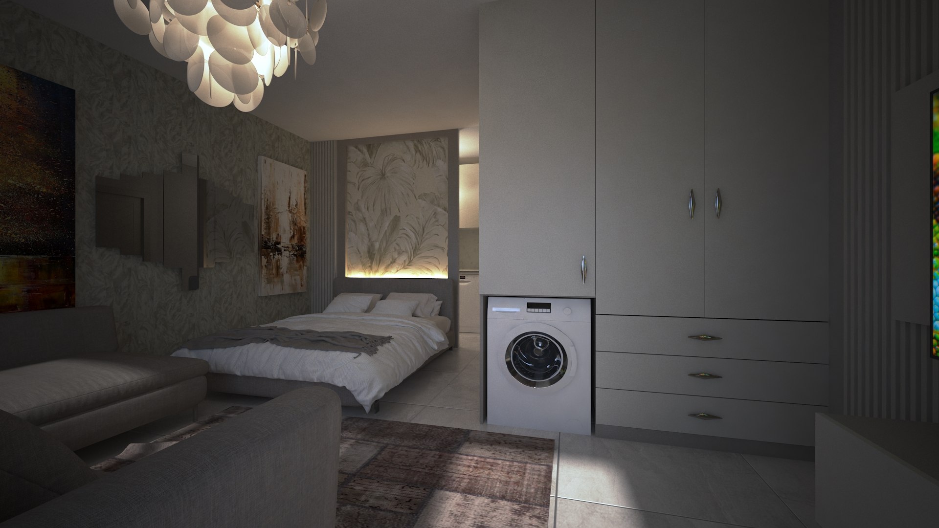 Luxury and Modern Rooms 3D Interior Model Designs 3D model - TurboSquid ...