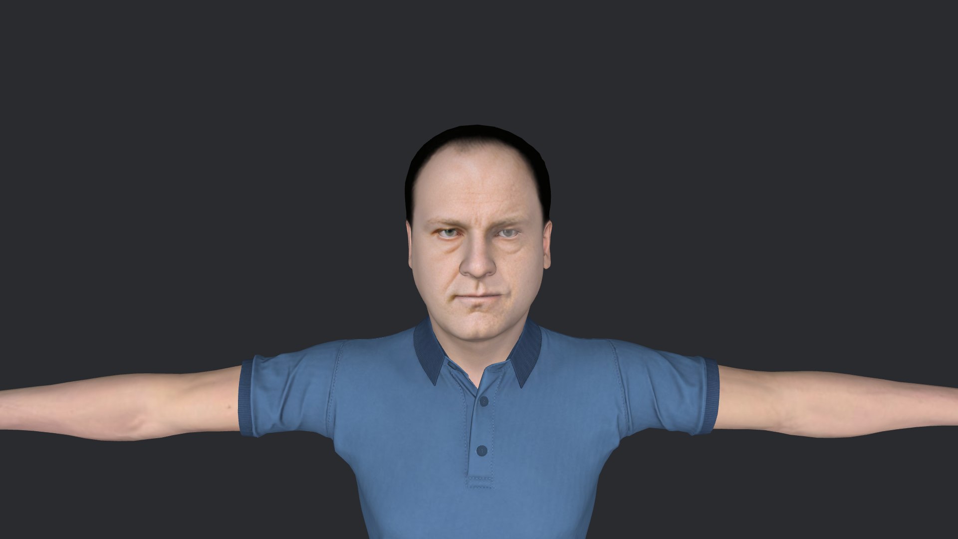 Tony Soprano Hyper Realistic Full Body Fully Rigged 3D Character 3D ...