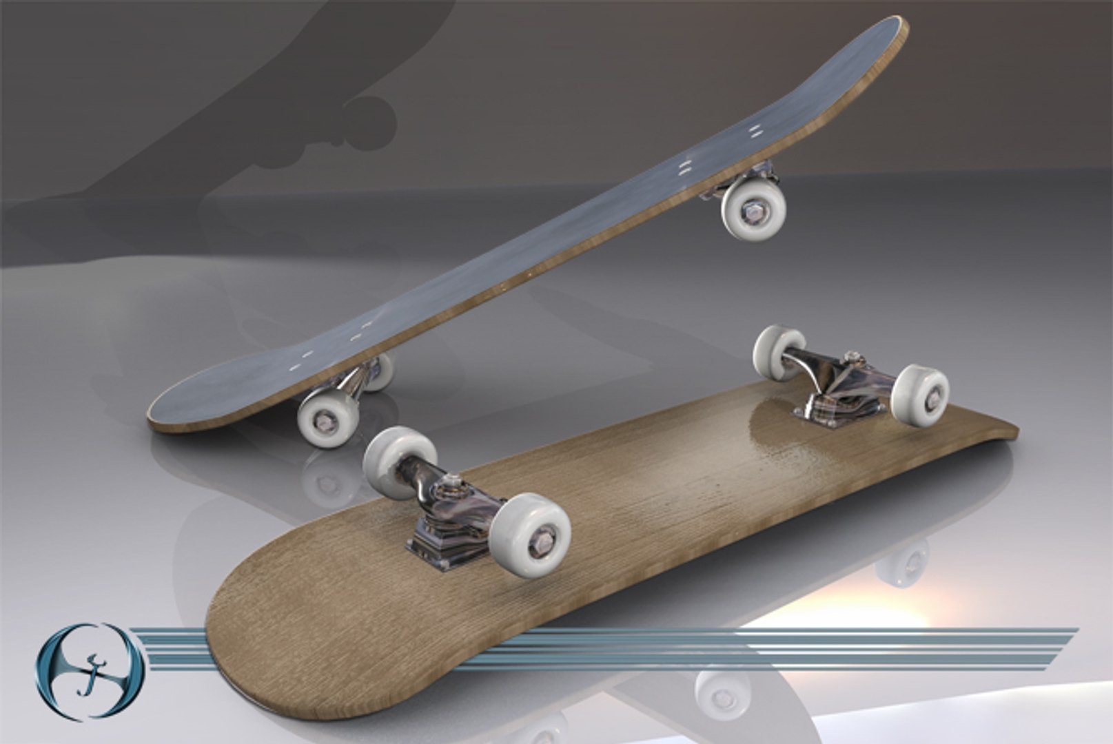 skate board 3d 3ds