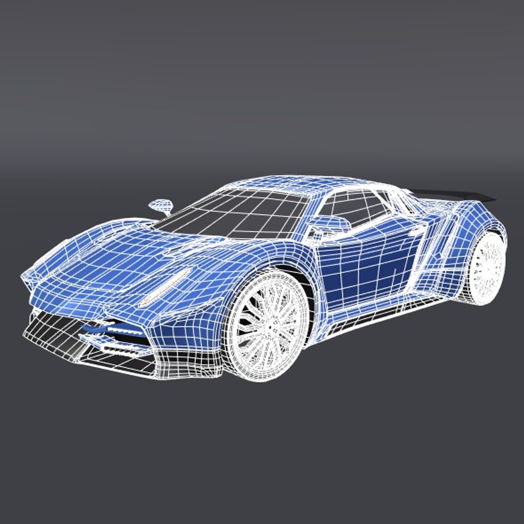 Sportscar Concept Blender3d 3D Model - TurboSquid 1326430