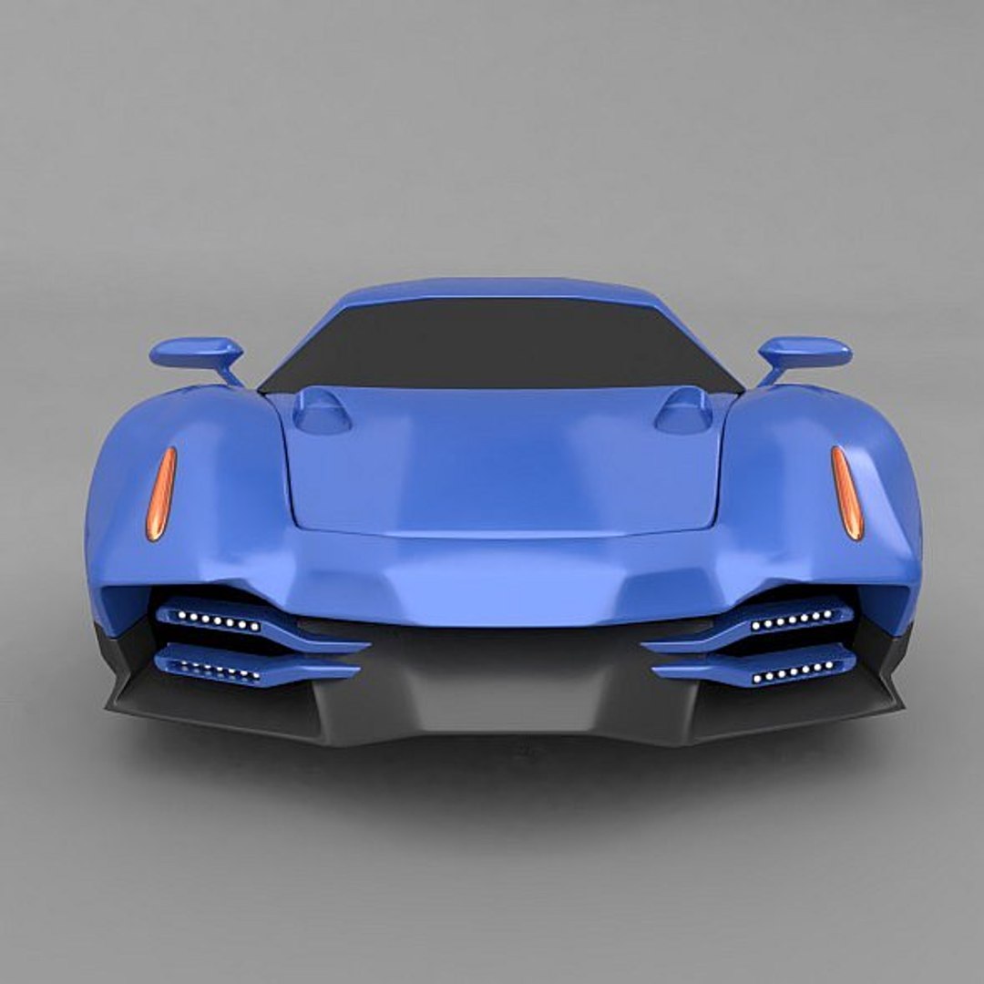 Sportscar Concept Blender3d 3D Model - TurboSquid 1326430