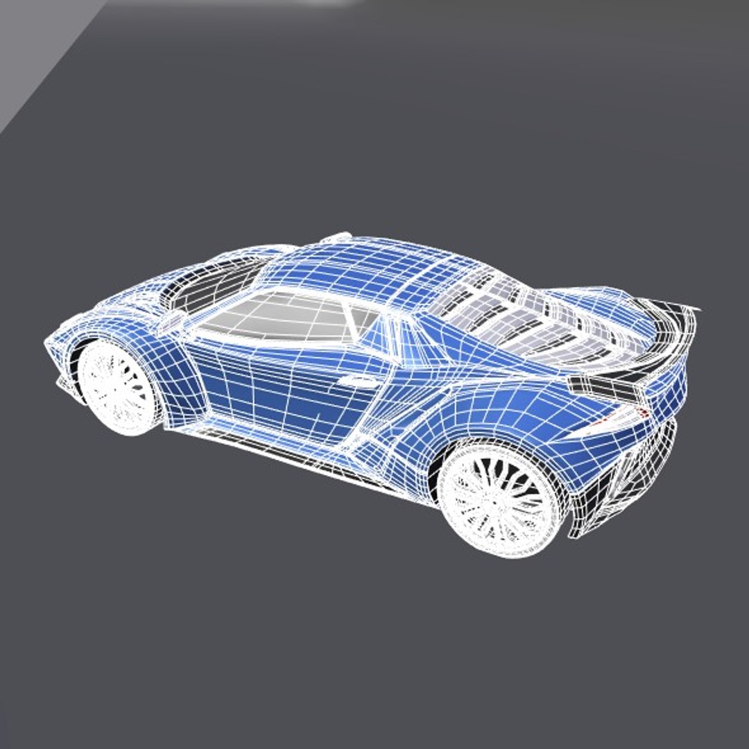 Sportscar Concept Blender3d 3D Model - TurboSquid 1326430