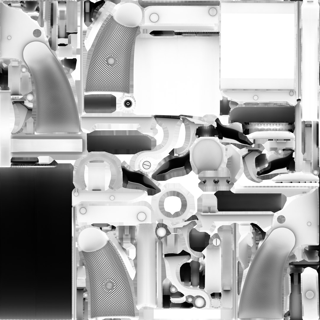 3D LP34 Flare Gun - Leuchtpistole 34 Low-poly 3D Model Model ...