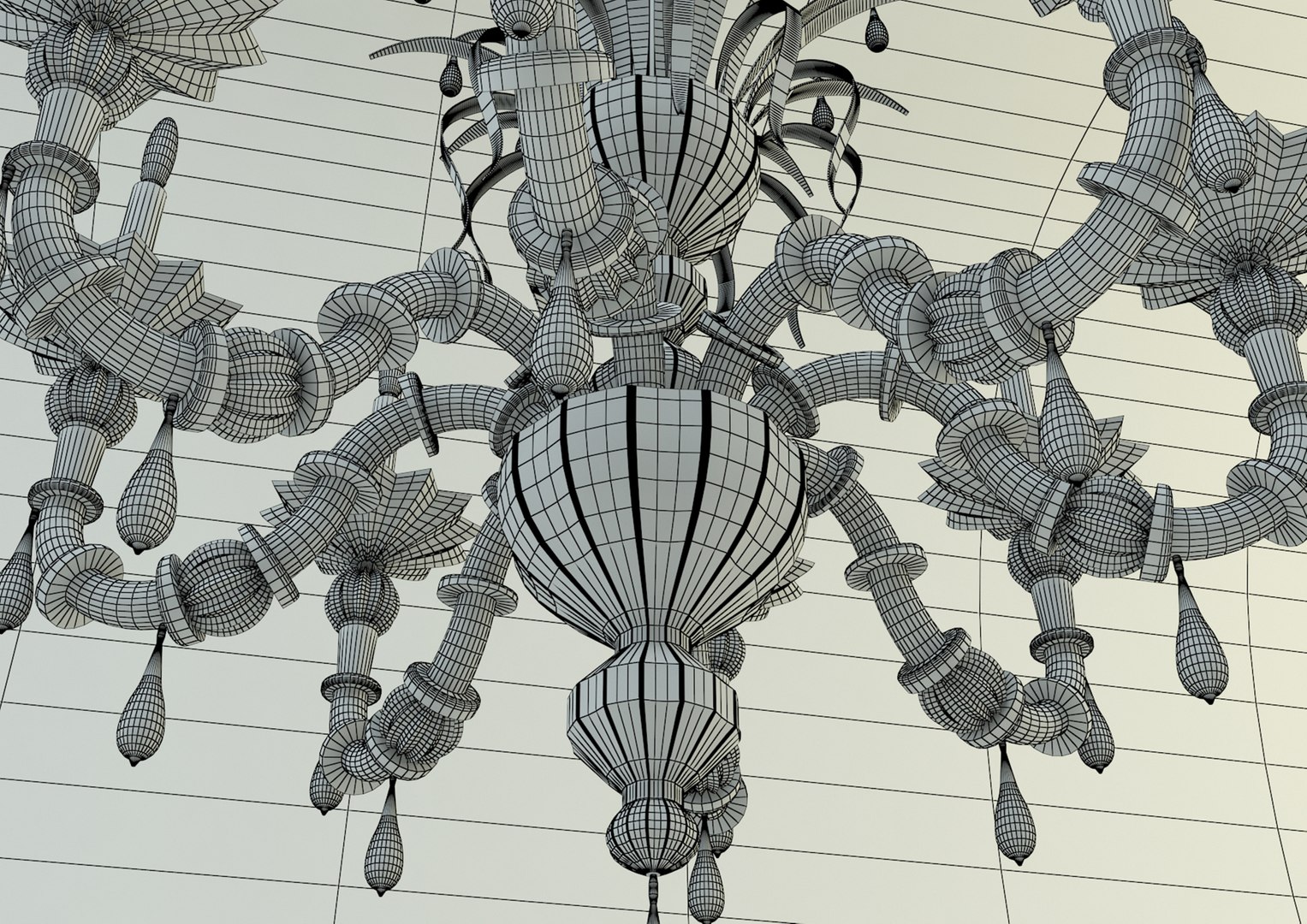 3D chandelier lighting model - TurboSquid 2062438