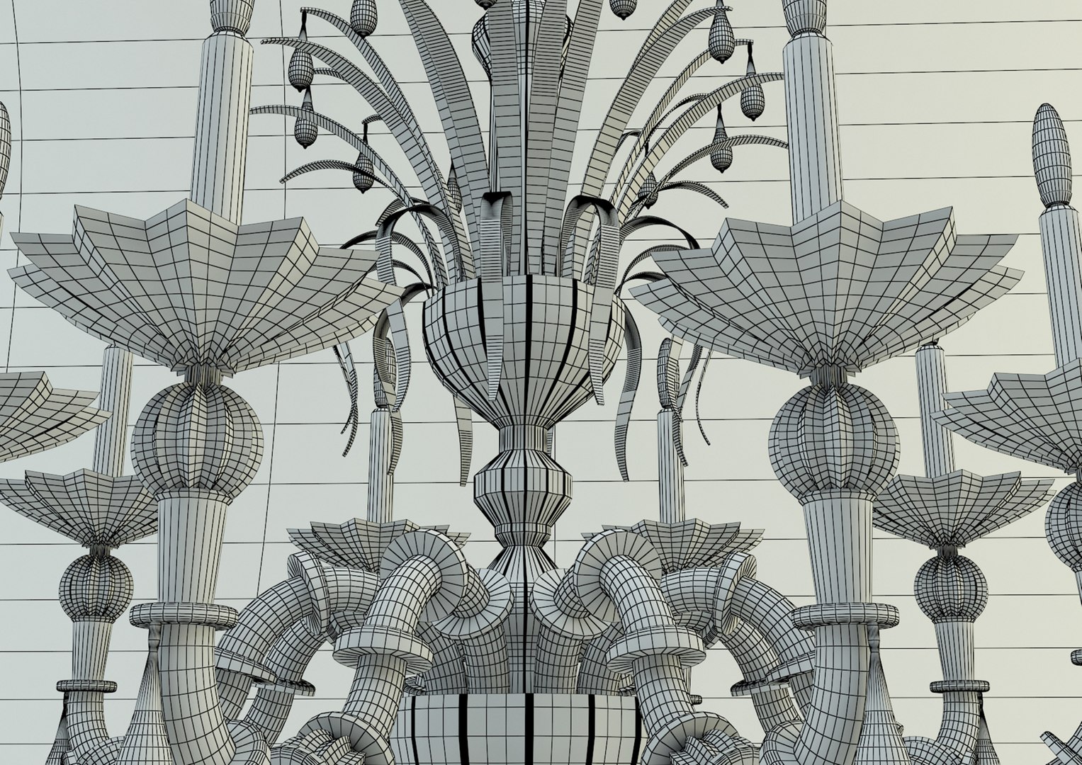 3D chandelier lighting model - TurboSquid 2062438