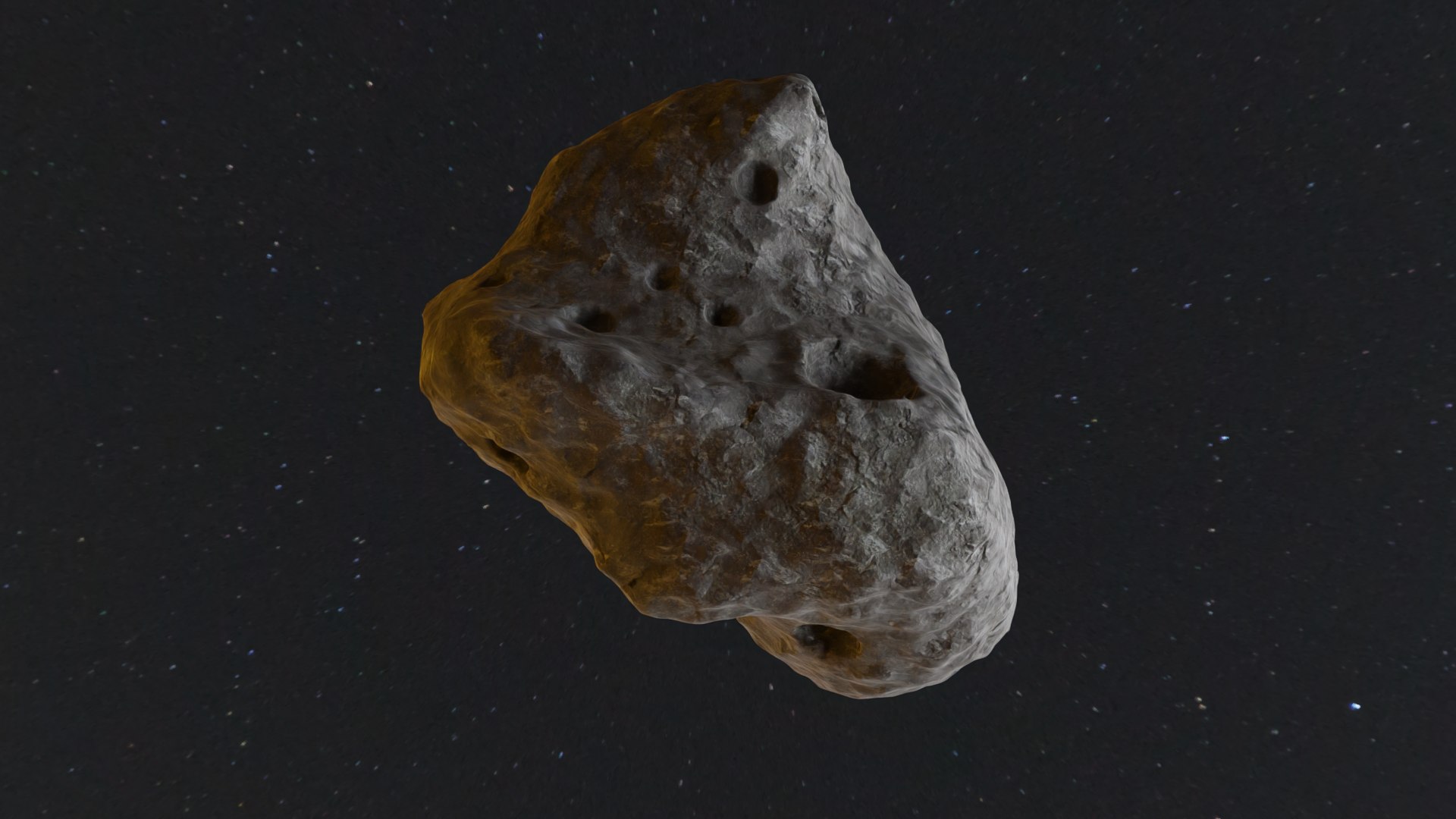 3D Detailed Asteroid Space Rocks High-poly Set 1 - TurboSquid 2101466