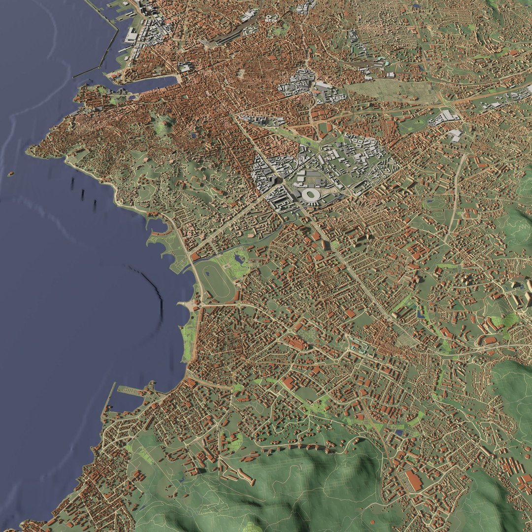 Marseille France - City And Urban 3D Model - TurboSquid 2236560