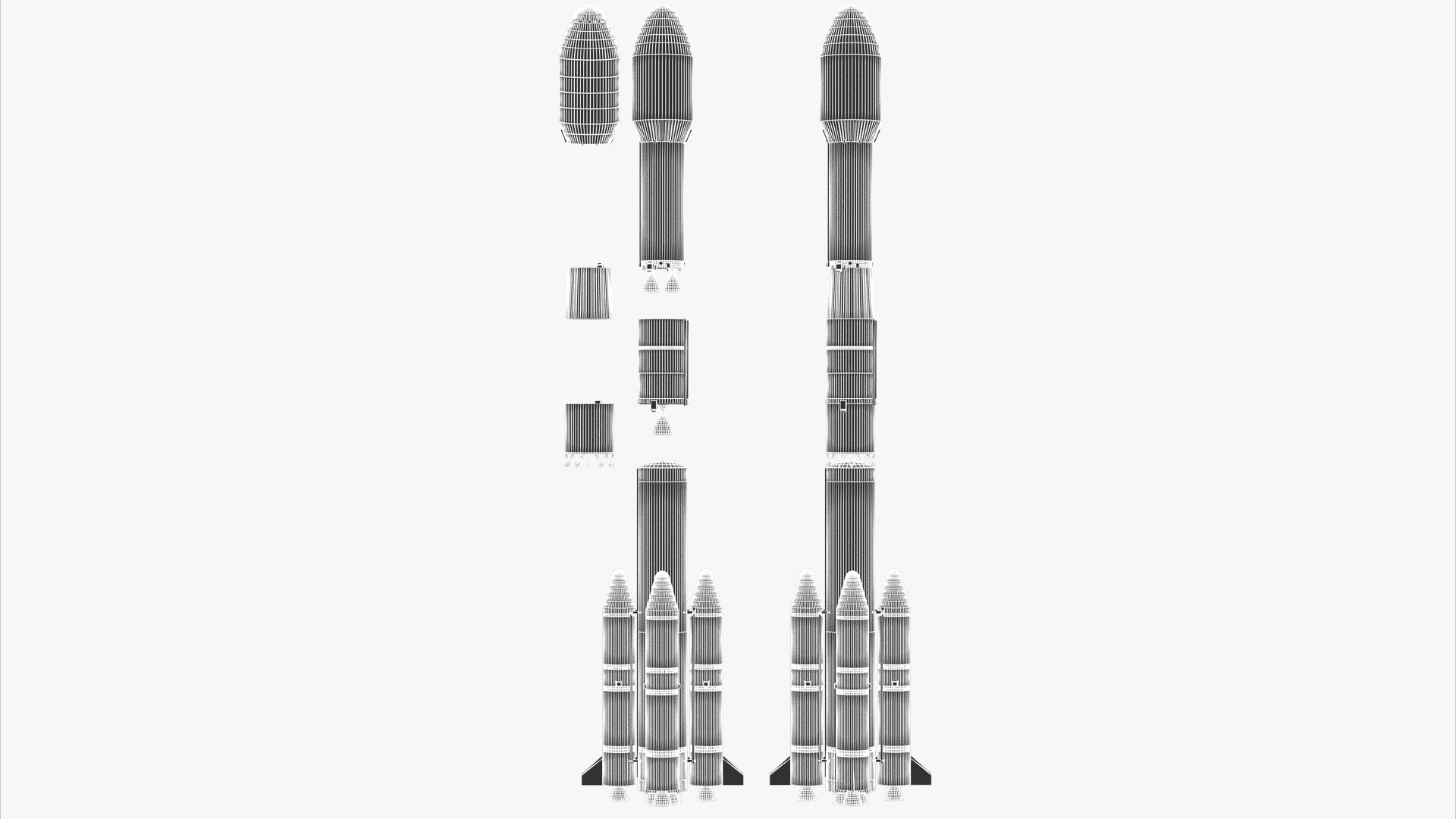 CZ-3B 3D Model - TurboSquid 2369429