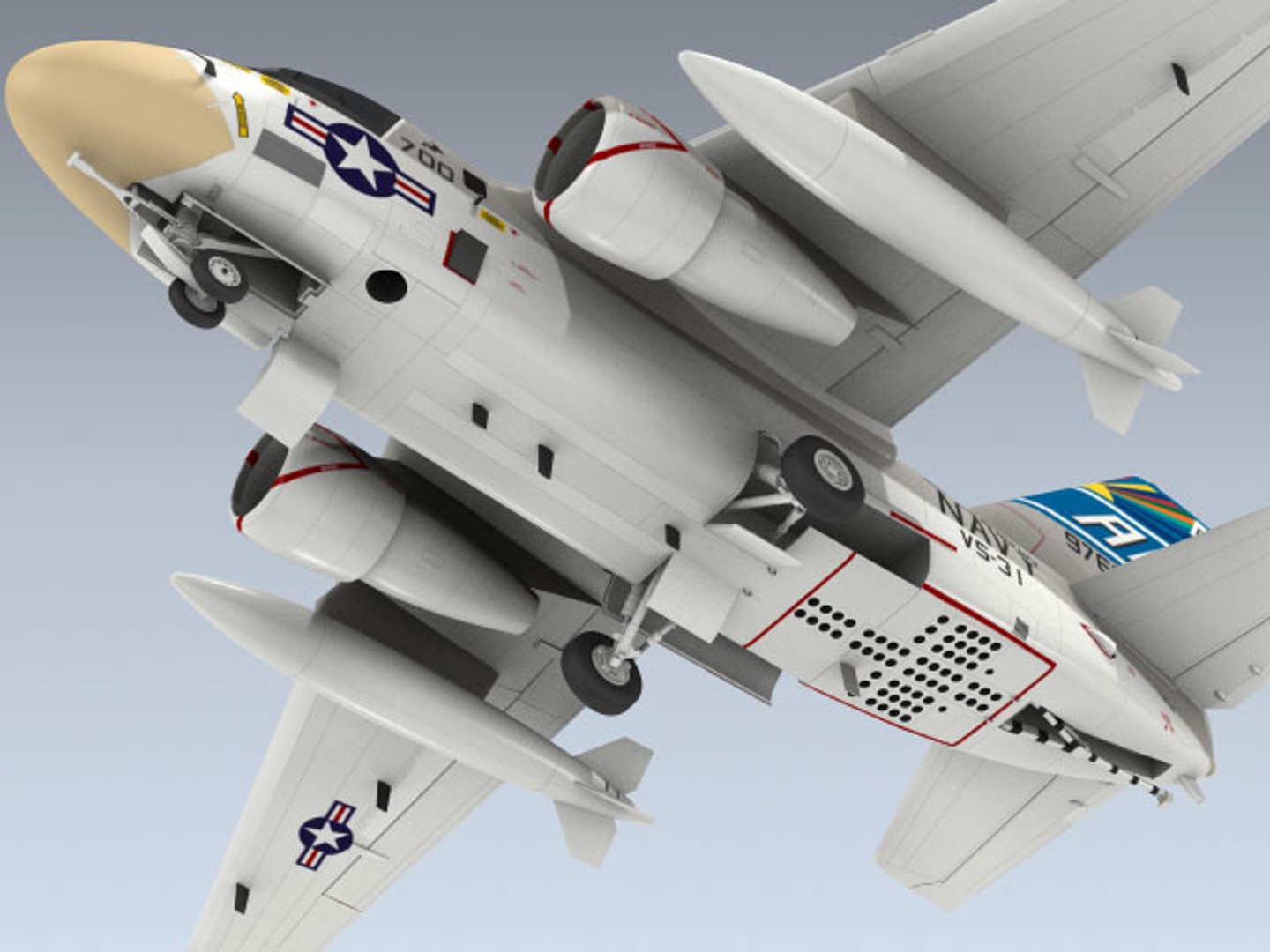 3d Model S-3a Viking