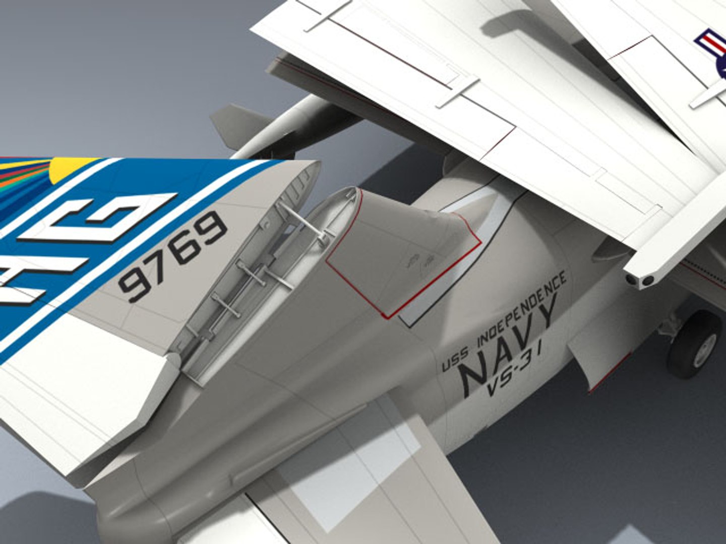 3d Model S-3a Viking