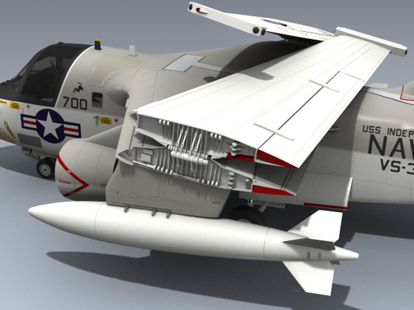 3d Model S-3a Viking