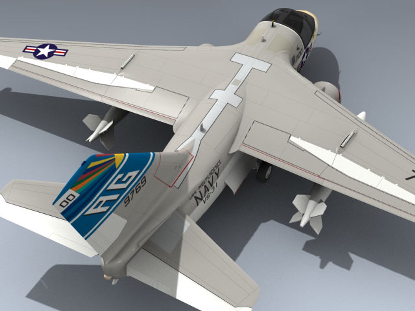 3d Model S-3a Viking