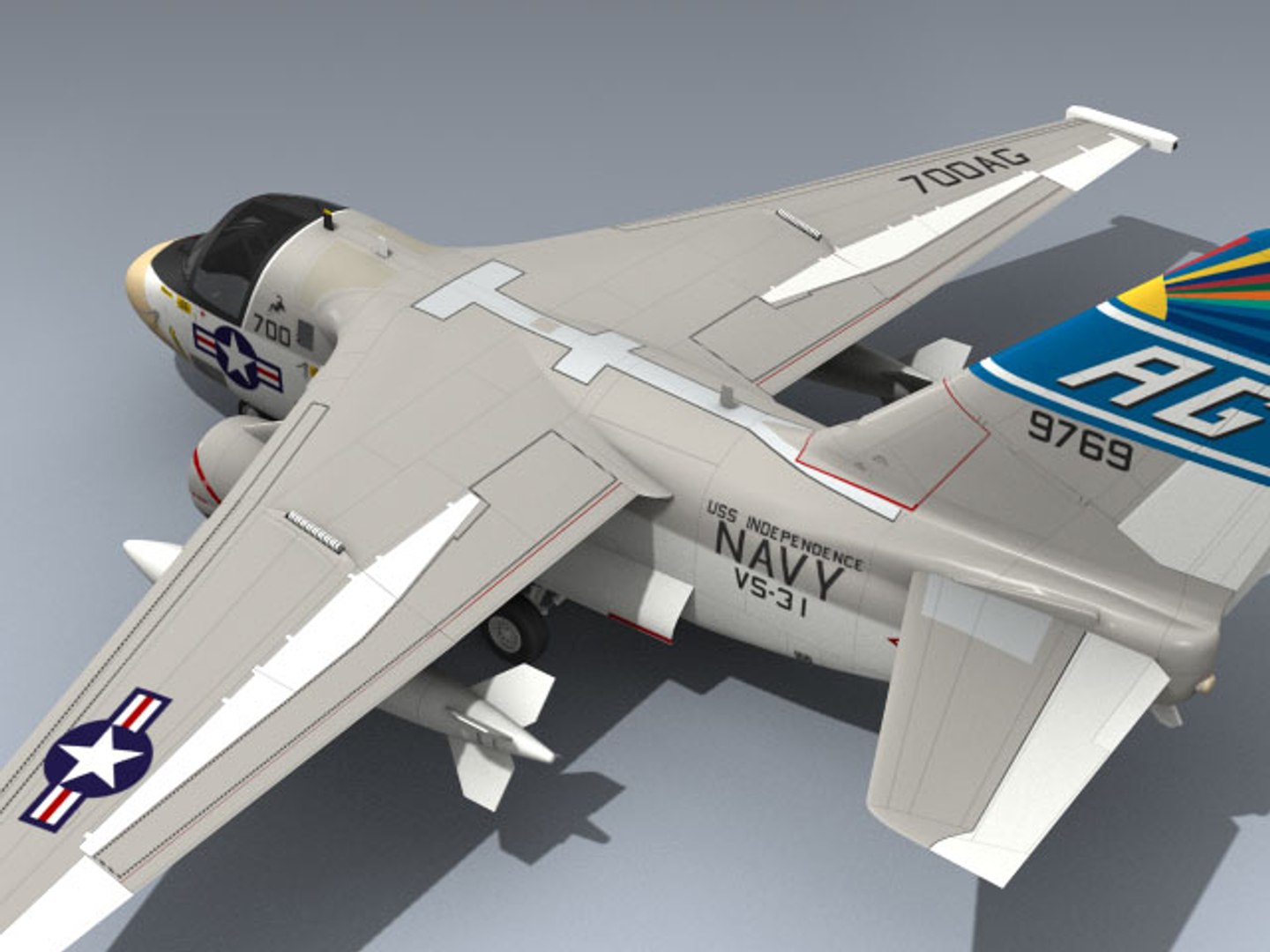 3d Model S-3a Viking