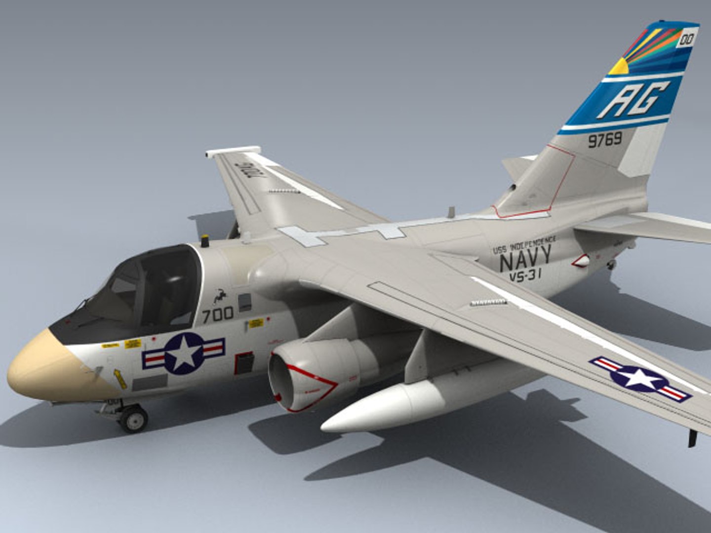 3d Model S-3a Viking