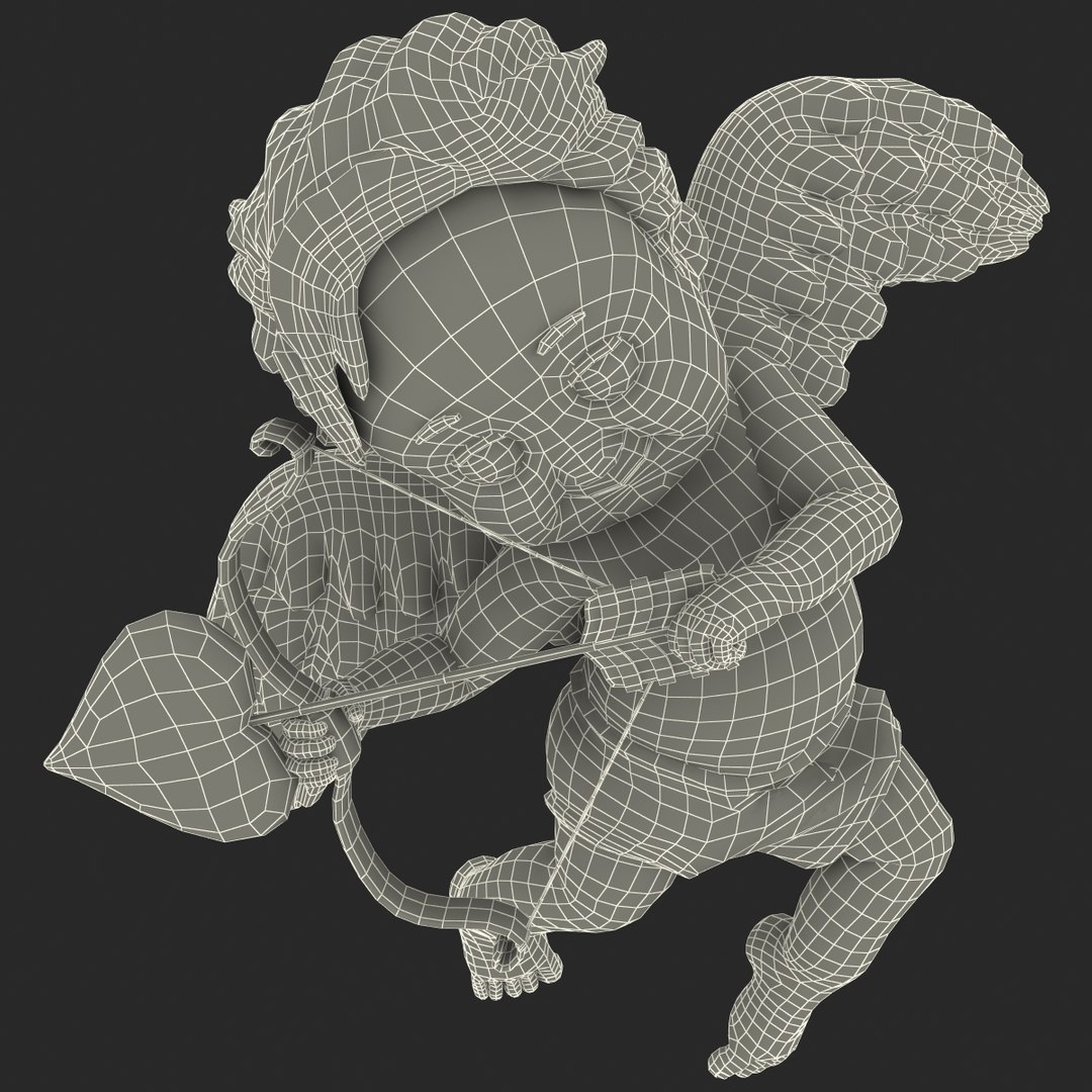 3d cartoon cupid 3