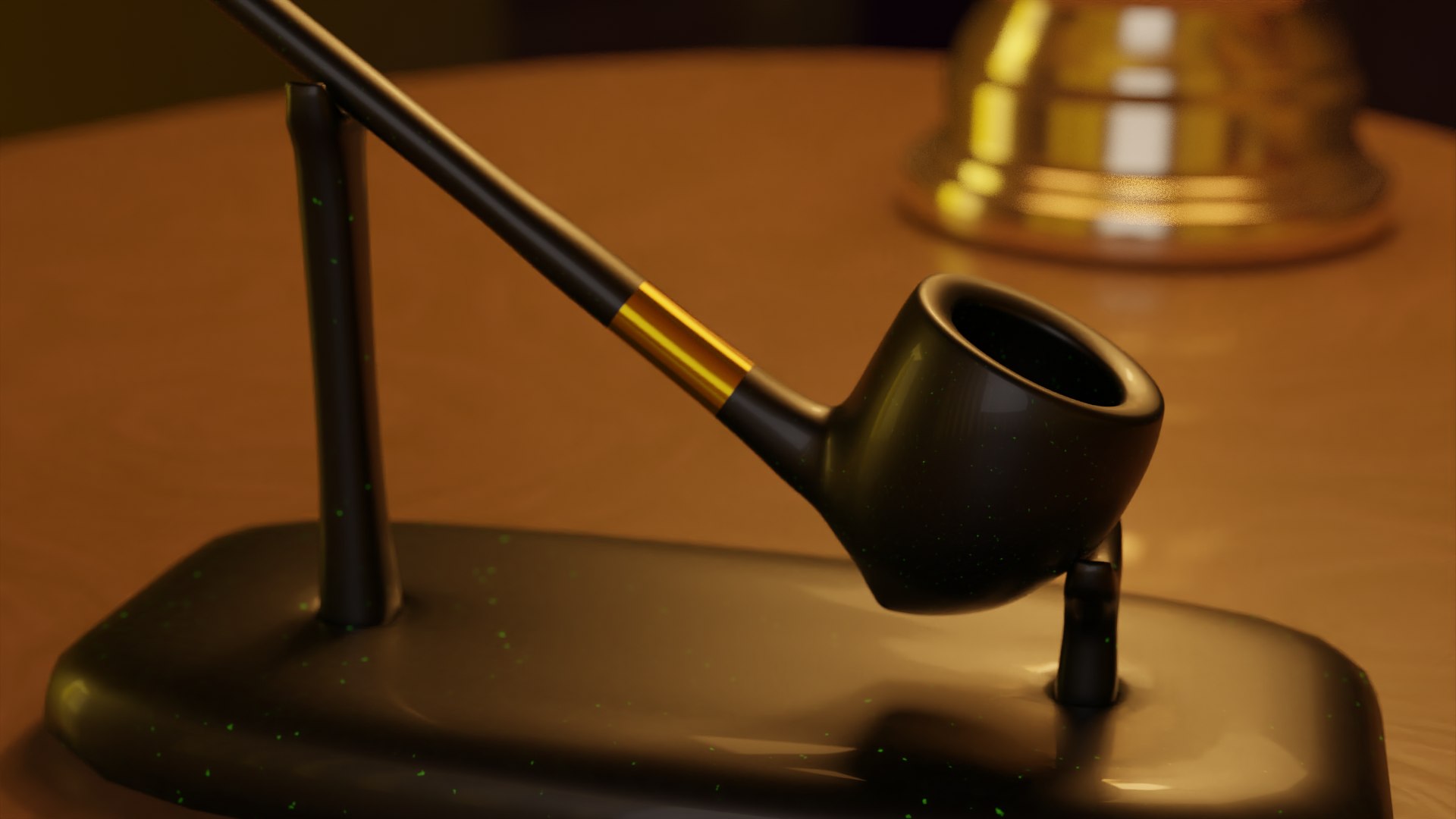 3D Churchwarden Hobbit Pipe Model - TurboSquid 1975848
