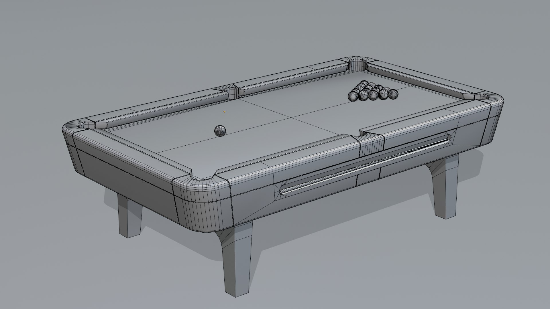 New Billiard Table Design 3D - TurboSquid 2307669